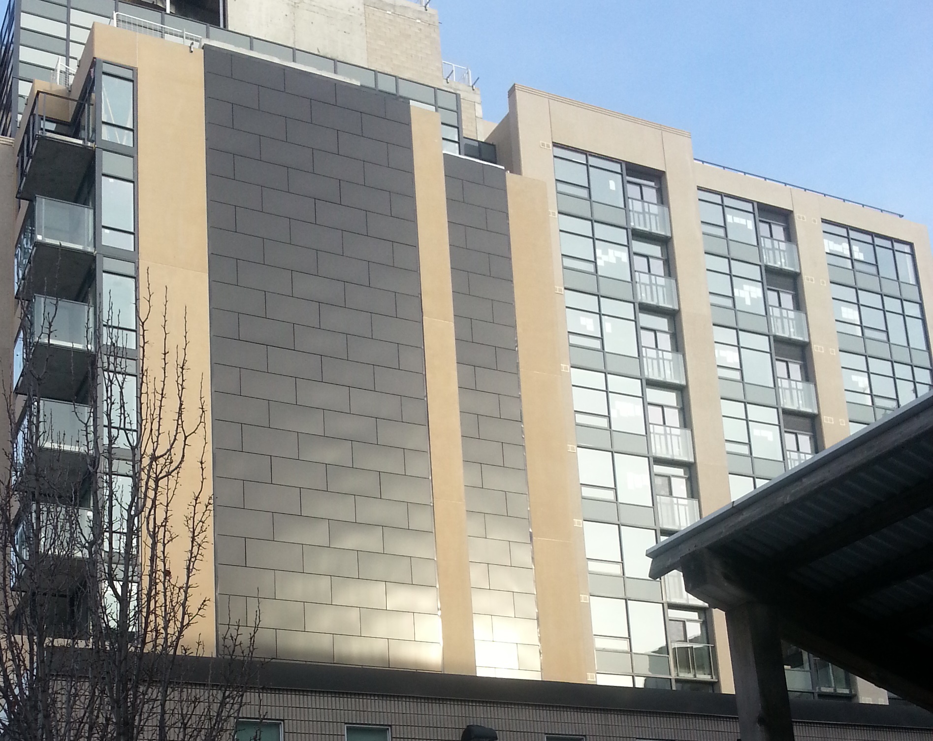 SolarWall Cladding for Condos & Apartments - SolarWall