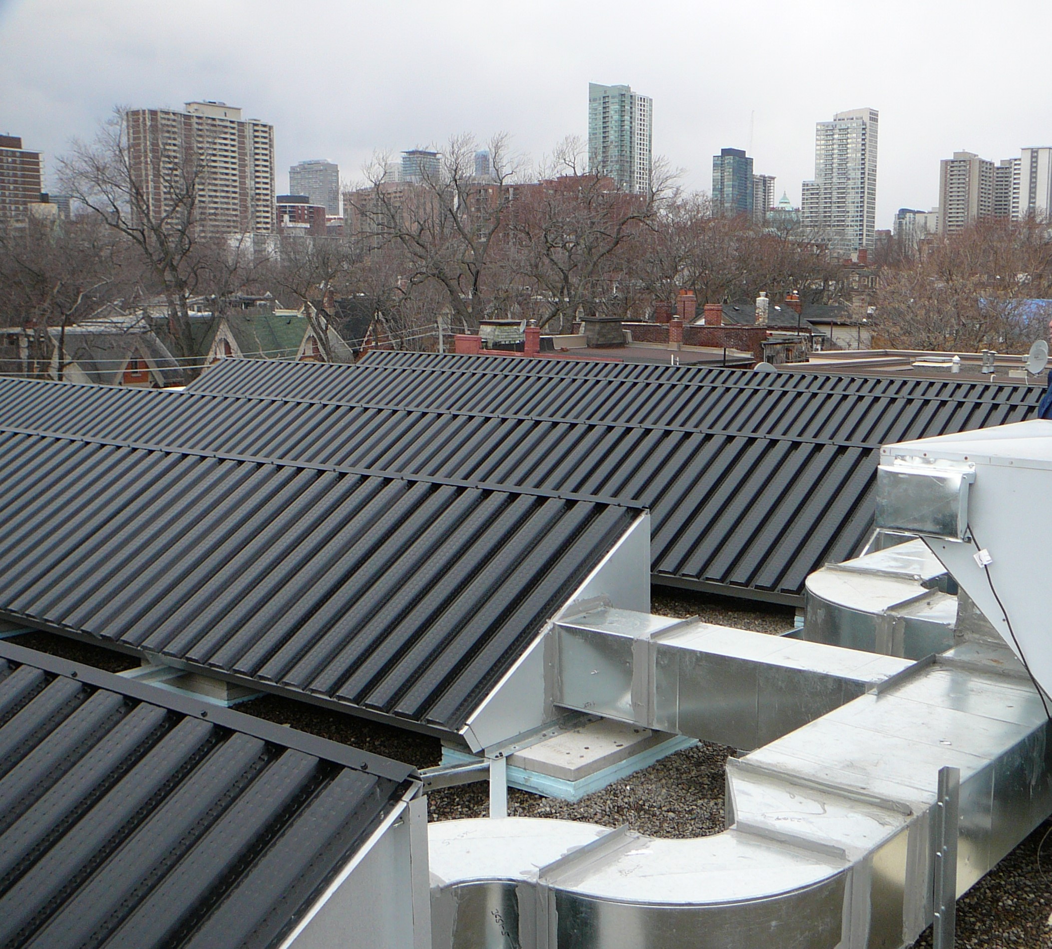 Ventilation Air for Healthy Buildings, Ventilation Heating - SolarWall
